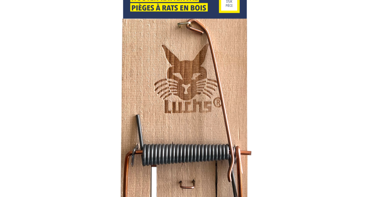 Rattenval in hout | Edialux